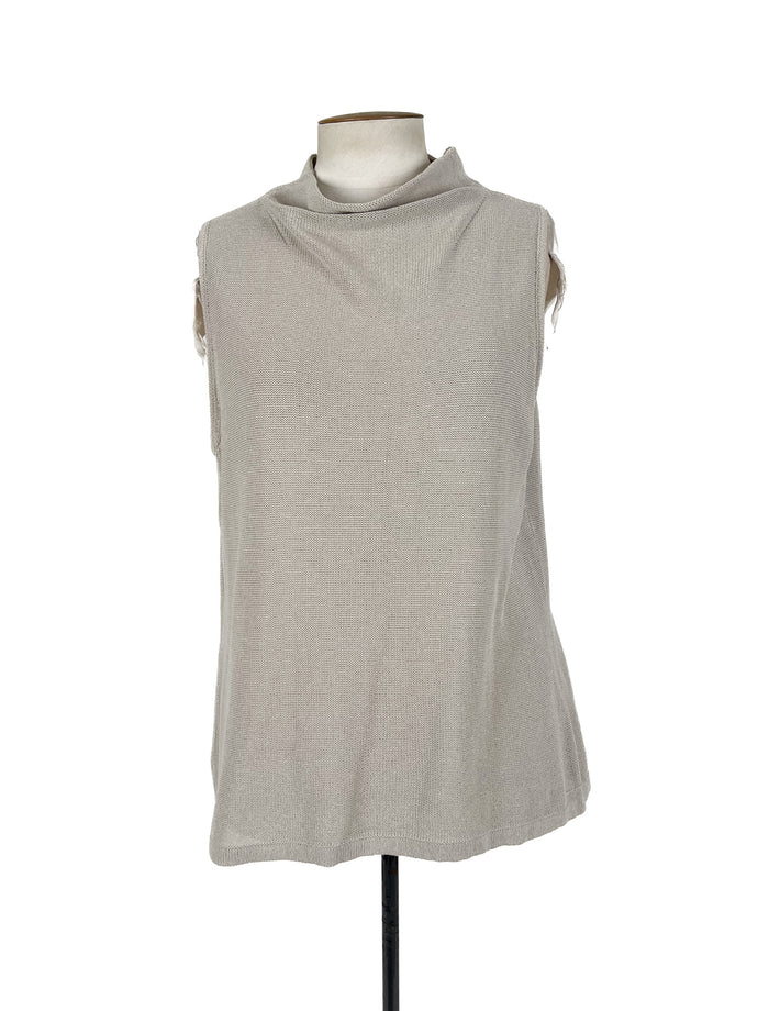 Caroline Sills - Beige Vest (Size L) – & Again