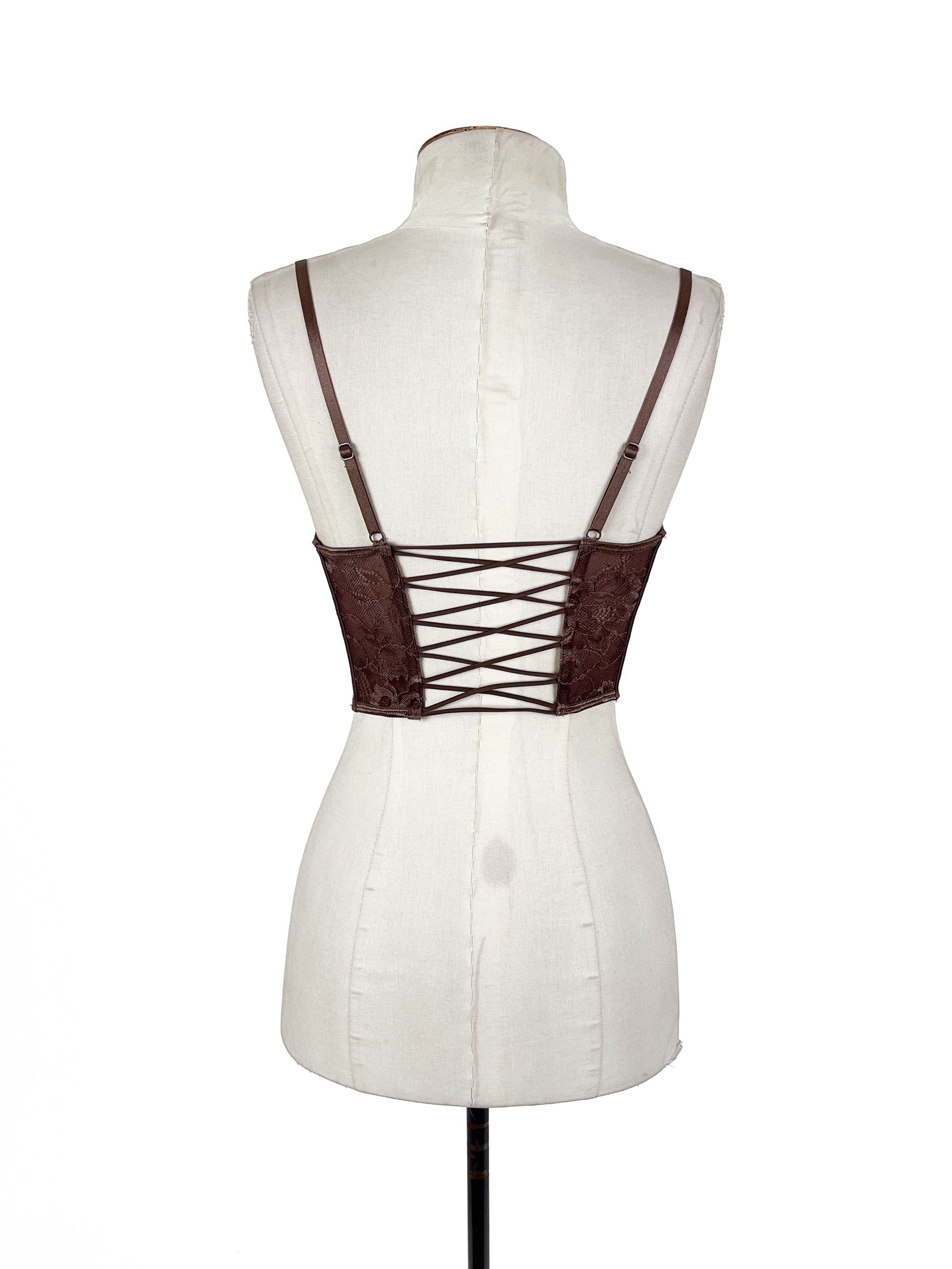 Glassons - Brown Corset (Size 6) – & Again
