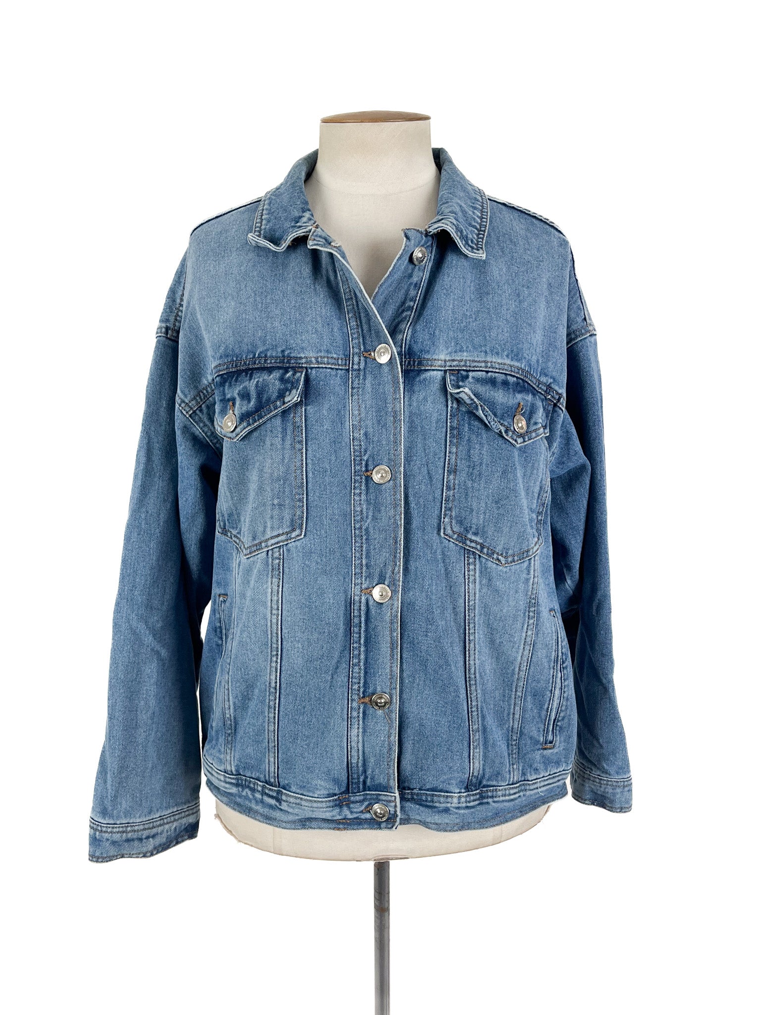 Lefties - Blue Denim Jacket (Size L) – & Again