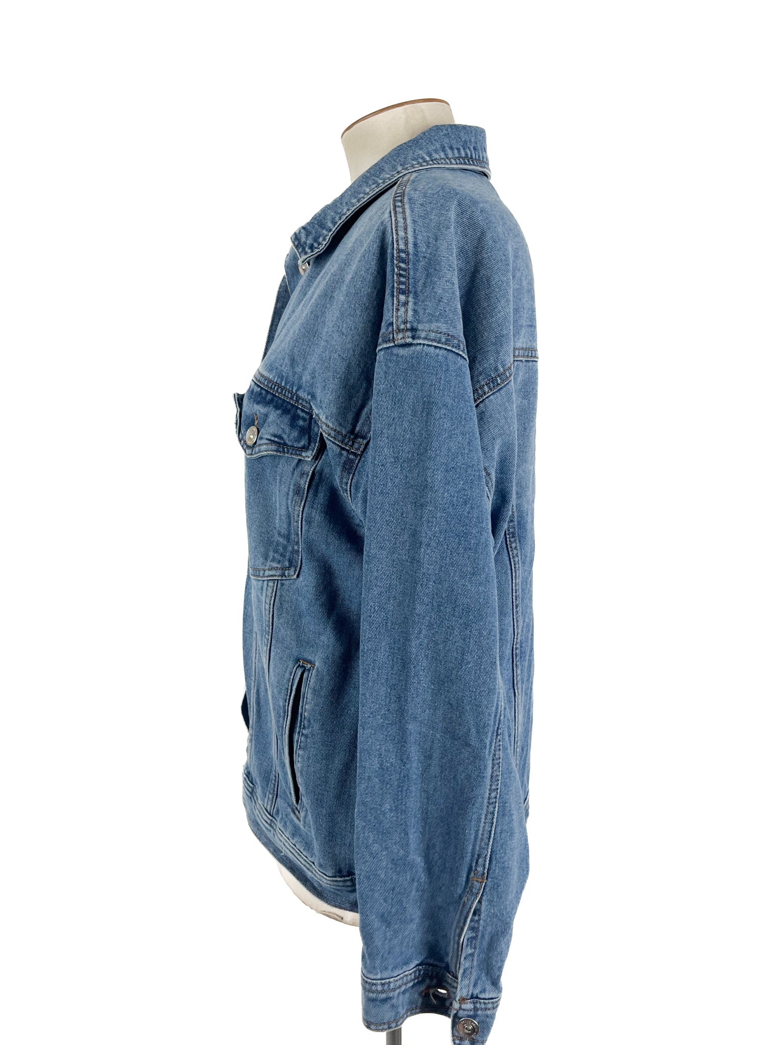 Lefties - Blue Denim Jacket (Size L) – & Again