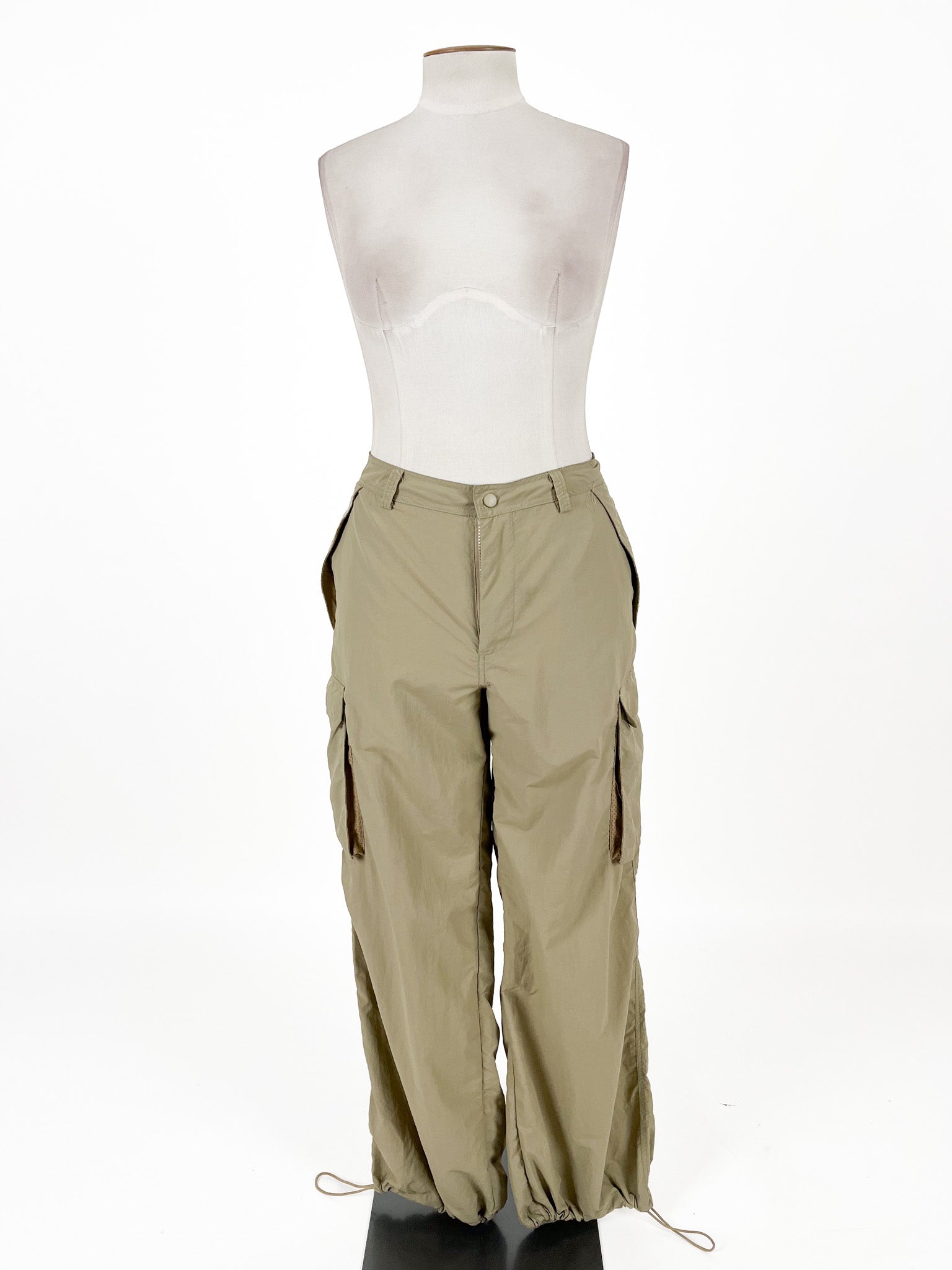 Insight | Beige Cargo Pants | Size M – & Again